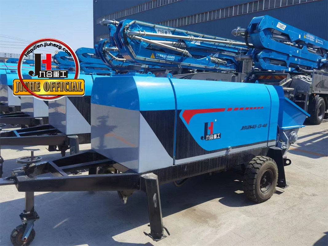 China Mortar Pump Machine Factory JIUHE Electric Mortar Pump XBS40 ...
