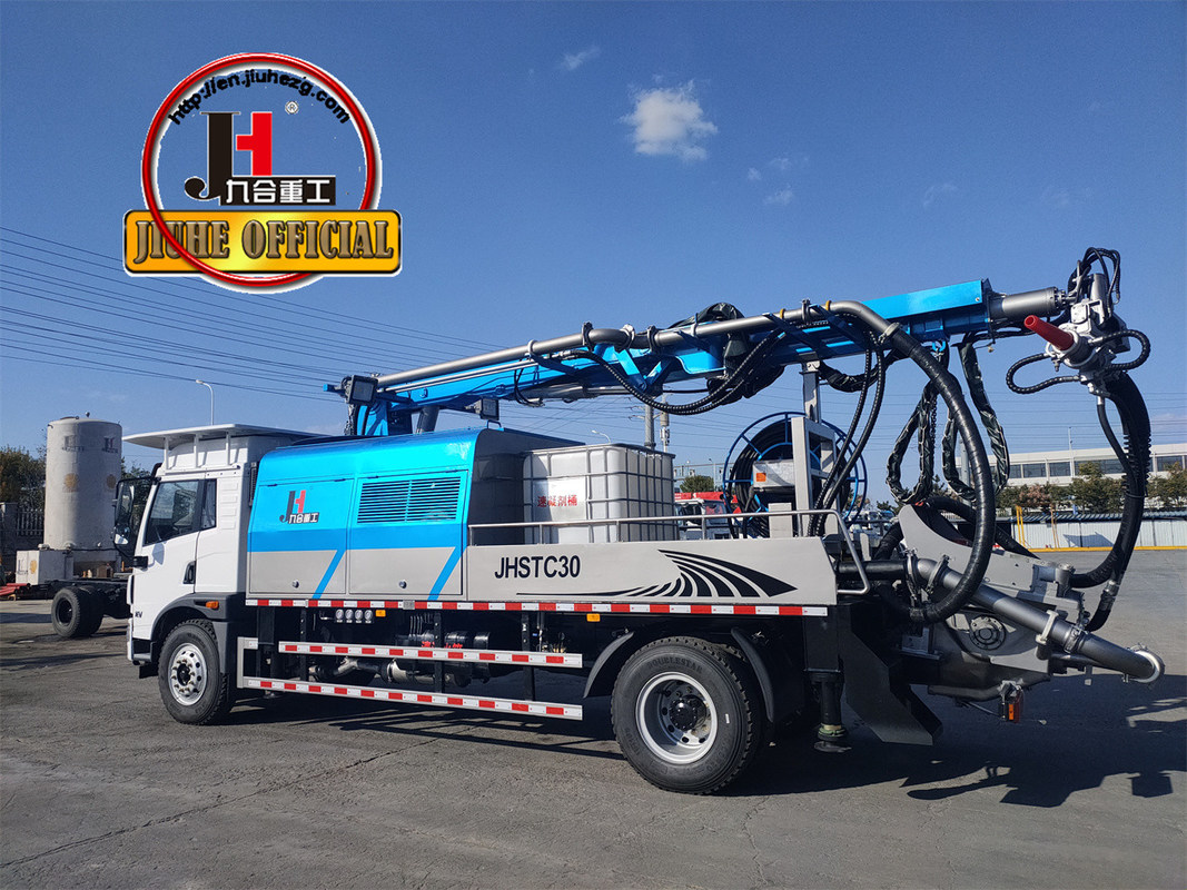 JIUHE Shotcrete Concrete Machine Wet Concrete Shooting Machine Concrete ...