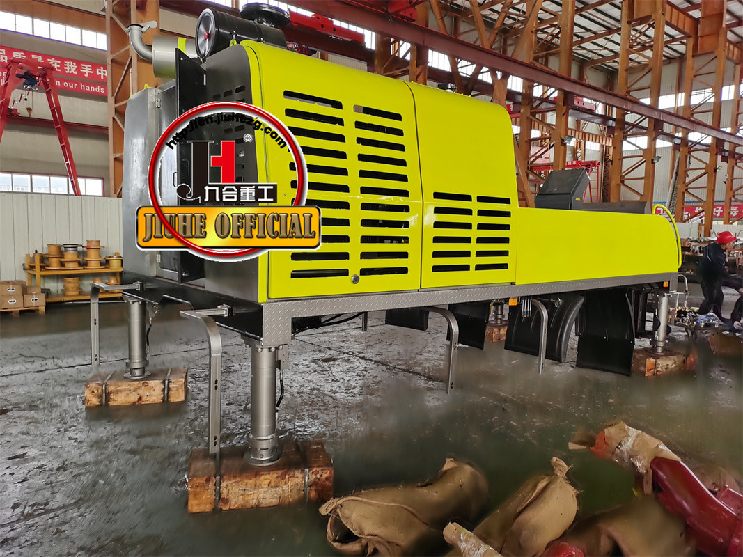 JIUHE Type LP100.22.186D Concrete Machinery Truck Mounted Concrete Line ...