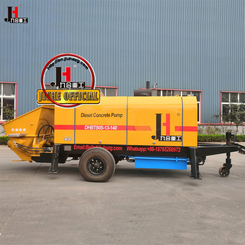 DHBT80 High Pressure Cement Pump Concrete Machinery Pump Concrete Pump ...