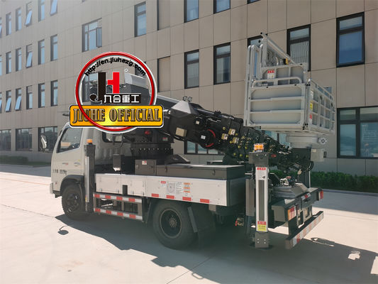 China Truck Mounted Elevated Work Platform Factory JIUHE Truck Mounted ...