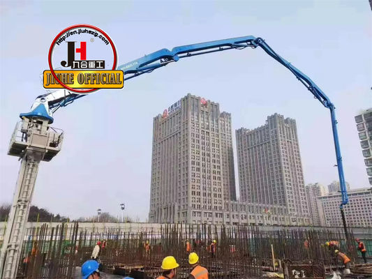 JIUHE Brand Lightweight Concrete Pump Concrete Placing Boom/ Concrete ...