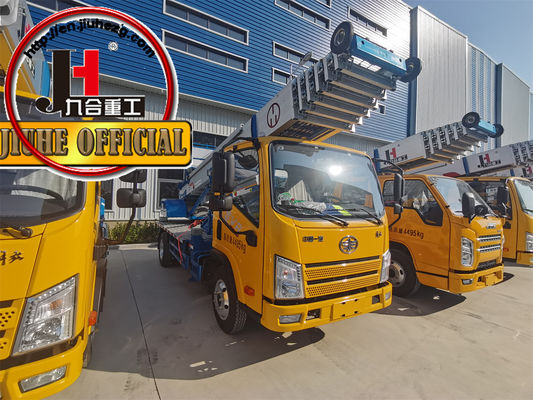 JIUHE Brand JMC 4x2 32M 36M Ladder Moving Vehicle Furniture Lift Truck ...