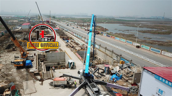 JIUHE Low Fuel Consumption HB58K Big Concrete Pump Truck 58m Truck ...